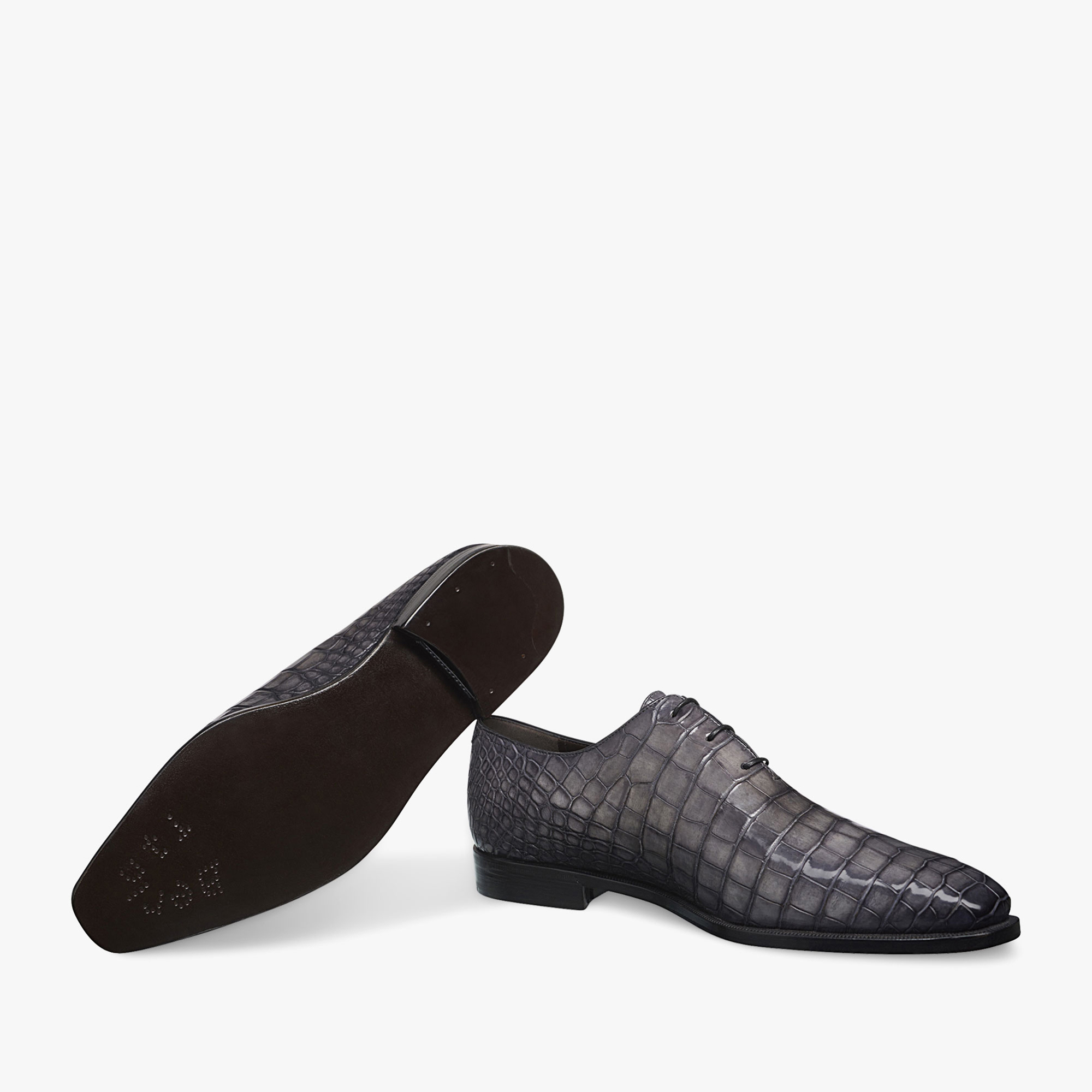 Alessandro Démesure Alligator Leather Oxford | Berluti US